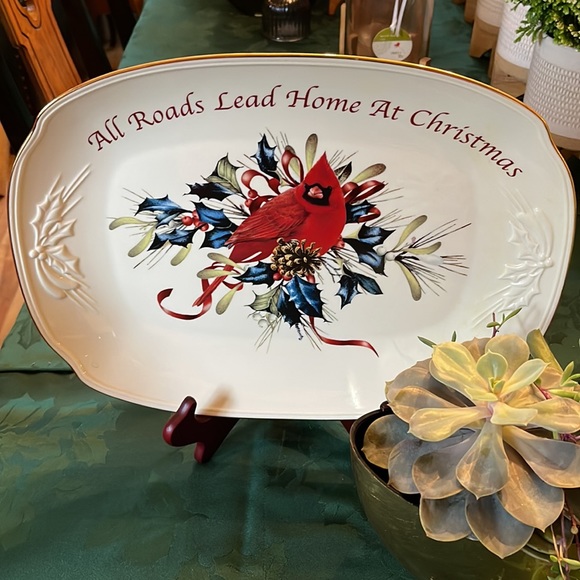 Lenox | Holiday | Lenox Winter Greeting Platter | Poshmark